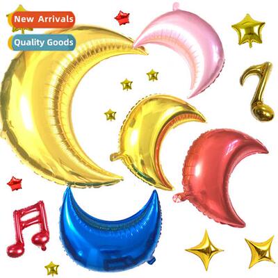 36 inch large mo aluminum foil ballo golden silver mo ballo