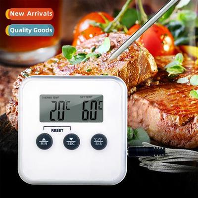 Barbecue Meat Thermometer Out  Stock Kchen Baking Probe Type