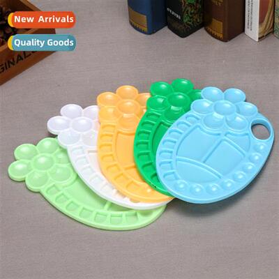 High-qualy plastic color palette Childrens art painting Chin