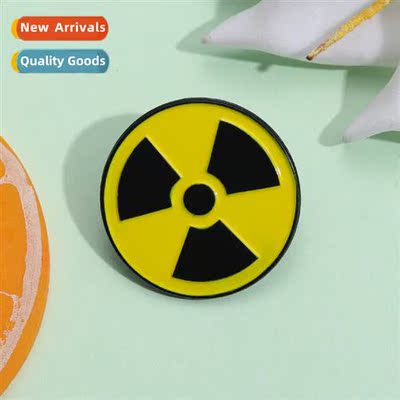 Creative Biochemical Radiati Logo Round Metal Pin Persalized
