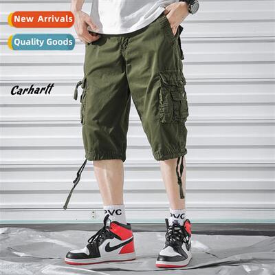 2022 Multi-pocket large size Japanese mens six-minute Chines