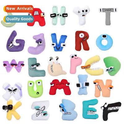 Alphabet Lore Alphabet Legend Plush Pillow Doll Childrens En