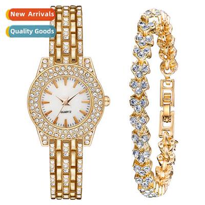 Koreas new womens watch bracelet set combinati  simple  eleg