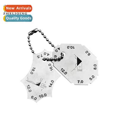 Weld Inspecti Ruler Weld Foot Ruler Simple Weld Gauge Two Pi