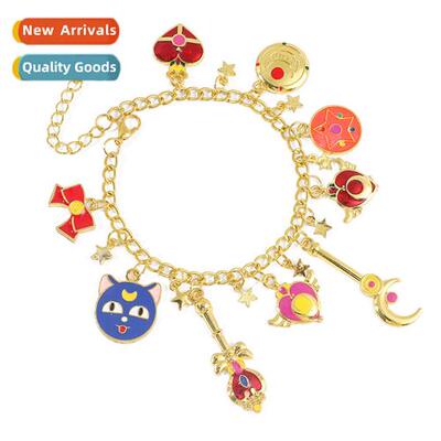 Childhood animati American Girl Warrior bracelet carto magic