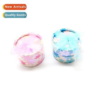 Round Small Jewelry Box Accessories Box Pendant Box Necklace