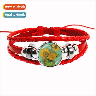 Accessories Van Gogh Famous Artists Sunflower Time Gemste Br