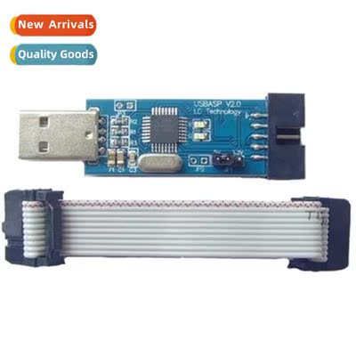 51 AVR Programmer ISP USB ASP Downloader USBISP Download Cab