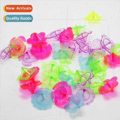 Tradional 80 nostalgia children toys plastic small gyro grou
