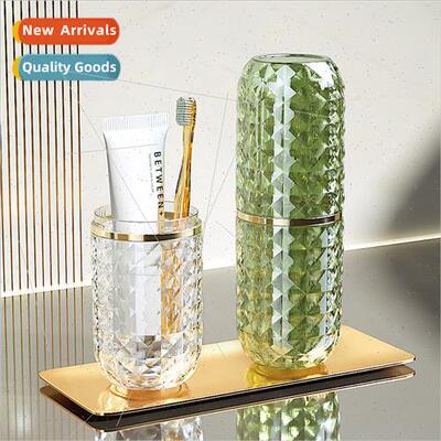 ght xury Travel Wash Cup Brush Cup Travel Dental Box Bathroo