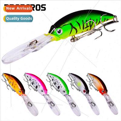 New Road re Floating Minnow 10cm/8g Bionic Wig Plastic re