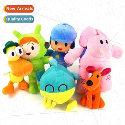 ttle P Youyou Pocoyo plush toy doll Ellie elephant Barto pup