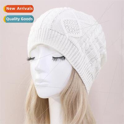 M1011 single-layer rhombus hollowing caps men women in fall