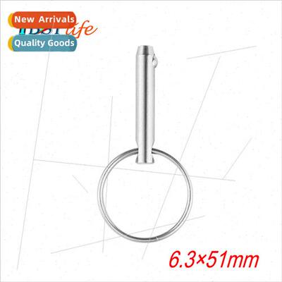 6.3*51mm 316 stainless steel ball pin Safety pin Spring stee