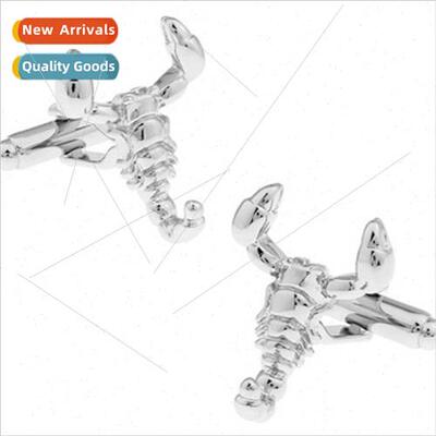 Animal Series lver Scorpion Cufflinks Personalized Men s Dun