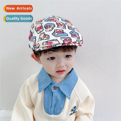Baby beret spring outing hundred ward cap men women children