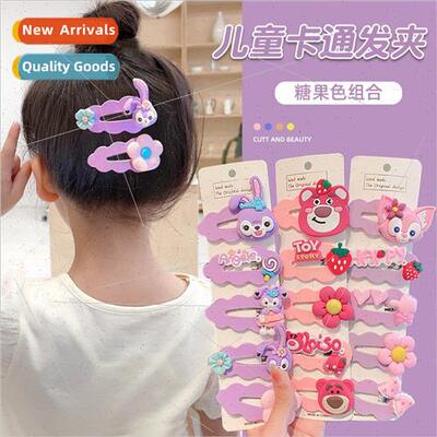 hair clips cute cartoon hair card back head broken hairpin l