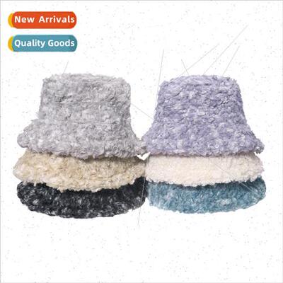 Men autumn winter pot hat leisure outdoor plush hat thickene