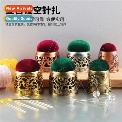 Vintage hollowed out needle tie Not sticking to hVintage nee