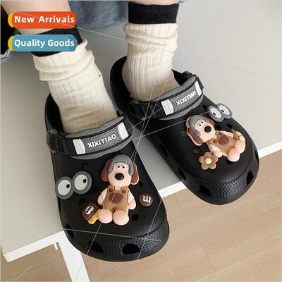 Women Summer Cute Dog Thick Bottom Height Increase eva Comta