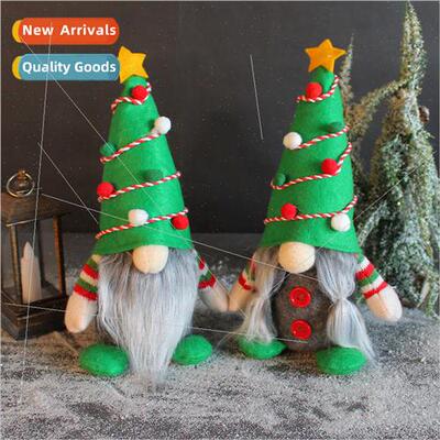 new Christmas e faceless doll doll arrangement props holiday