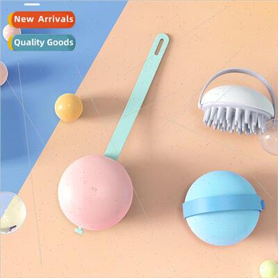 Clean shampoo artifact silicone shampoo brush home hair does