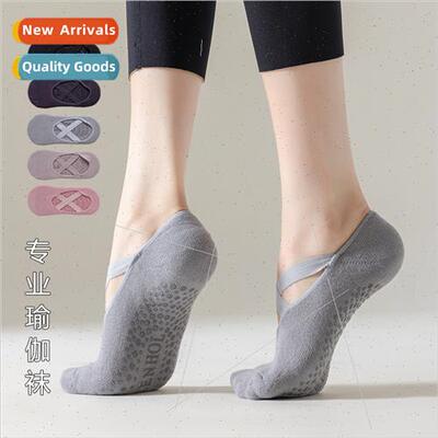 Pilates Professional Yoga Socks licone Non-Slip Womens Terry