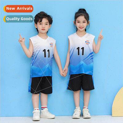 Summer Boys Basketball Jerseys Sets Children Quick Dry Sport