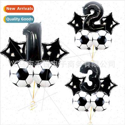 Soccer theme birthday party decoration balloon 32 inch figur