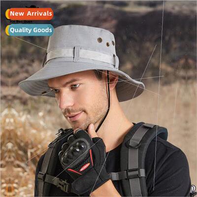 9222 new outdoor mountaineering fishing hat men large brim s