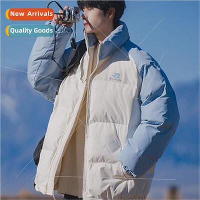 cotton jacket men winter tide thickened hundred warm down co