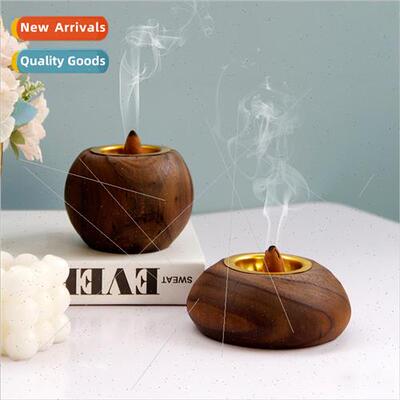 Classical Europe wood grain incense burner wood incense burn