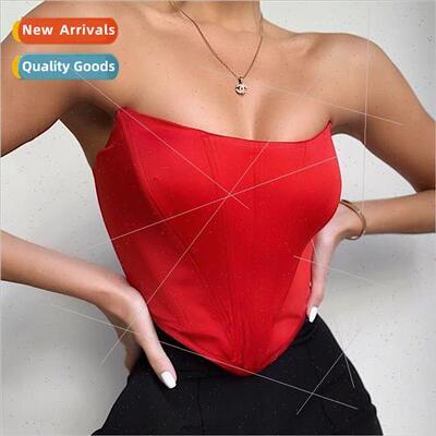 minous Satin Arc Wrap Women Europe American Playful Sexy Bac