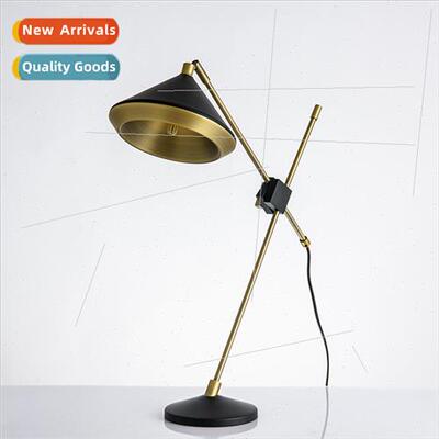 -modern minimalist creative metal table lamp bedroom bedside
