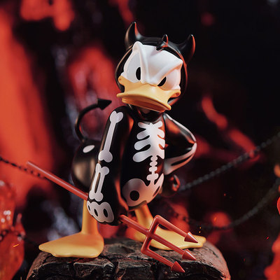 【现货】MORSTORM 迪士尼 万圣节恶魔唐老鸭 手办摆件礼物