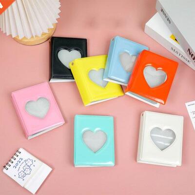 Card Binder 3inch Photo Album Hollow Love Heart Model Photoc