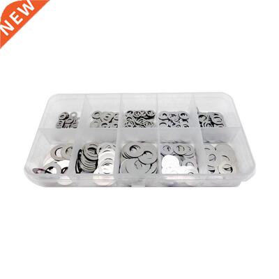 500Pcs M3 M4 M5 M6 M7 M8 DIN988 304 Stainless Steel Ultra Th