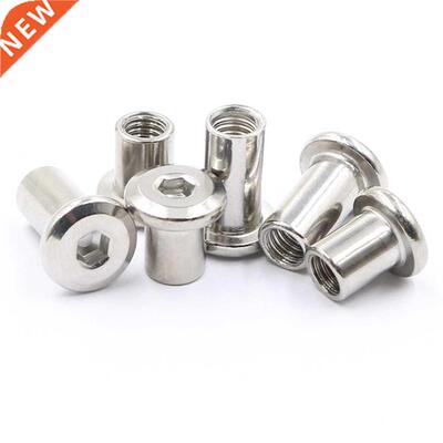 Large Flat Hex Hexagon Socket Head Splint Nut Furniture Rive