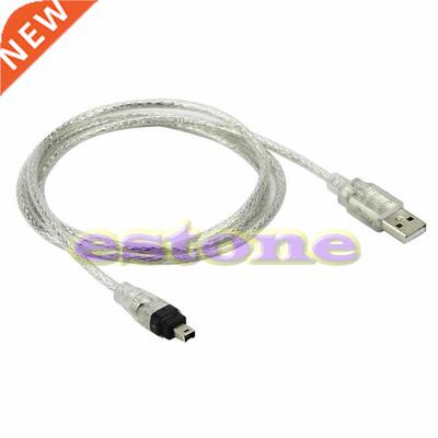 5ft NEW USB To Firewire iEEE 1394 4 Pin iLink Adapter Cable