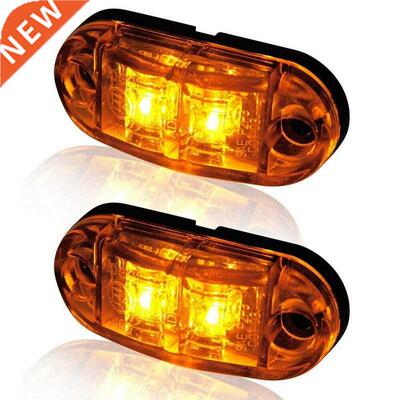 2LED Led Side Marker Blinker Lights for Trailer Trucks Piran