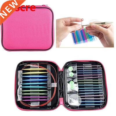 Circular Knitting Needles Set Double Pointed Interchangeable