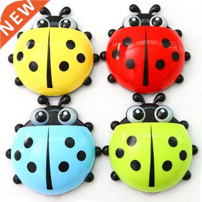 1PC Ladybug Sucker Toothbrush Box Cute Tortoise Toothpaste T