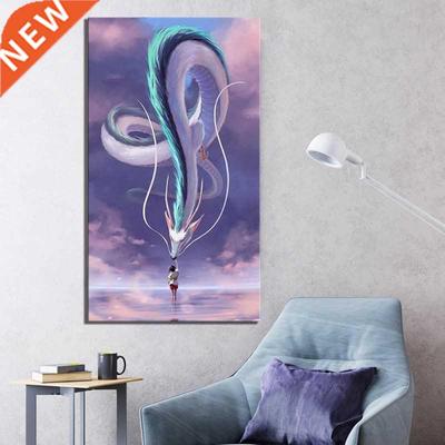 1 Piece Wall Art Fantasy toon Picture Spirited Away Anime Po