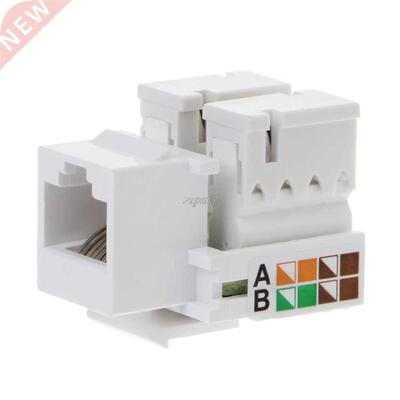 Cat5E 110 Punch Down Keystone Jack RJ45 CAT5 July Drop ship