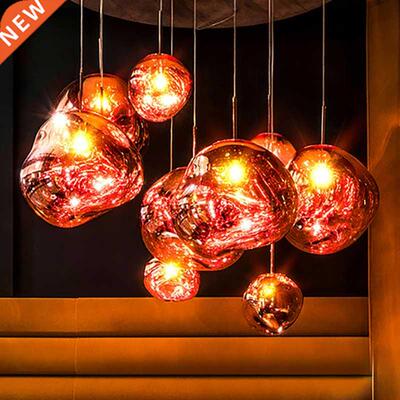 Nordic Lava LED Pendant Lights Modern Light PVC Lighting Liv