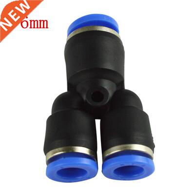 10 pcs PY6 6mm Y Union Tube Quick Connecting One Touch Fitti