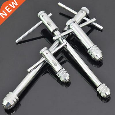 4pcs T Type Machine Hand Screw Threading Taps Reamer Drill T