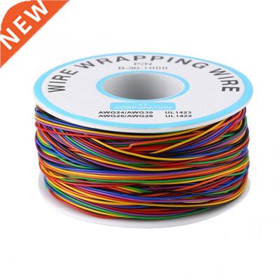 Colorful P/N B-30-1000 15M 8-Wire Colored Insulation Wrappin