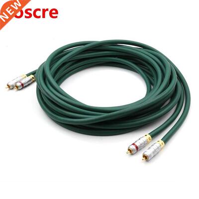 FA-220 6N OCC Red Copper RCA Audio Interconnect Cable With S