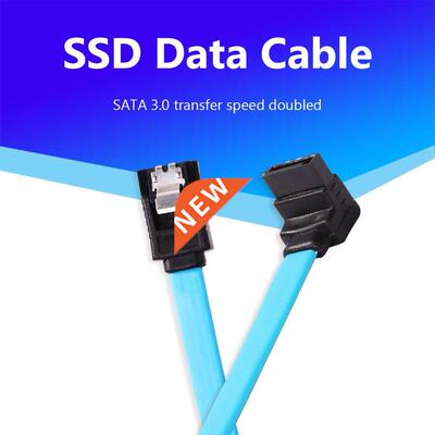 SATA III Cable 6Gbps SATA Revision 3.0 Data Cable for SATA H